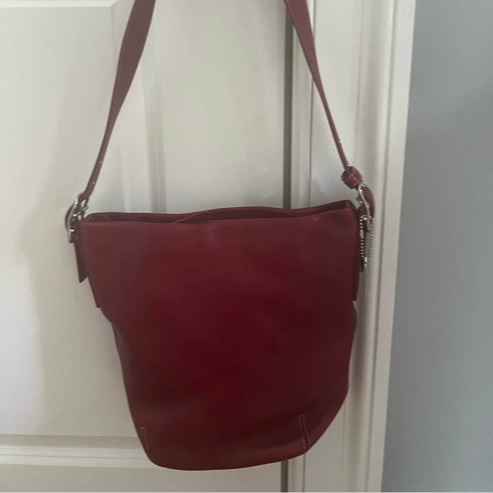 Coach Vintage Red Legacy Soho Red Leather Bag 9186 - Gem